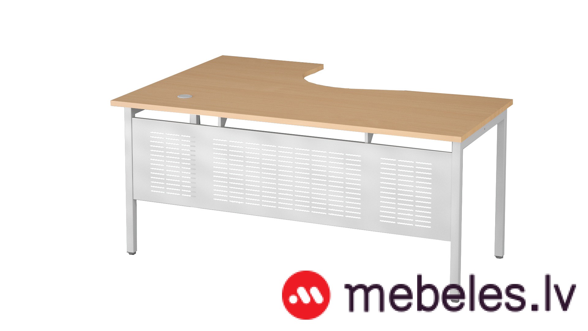 Biroja stūra galds Bill 2800 - mebeles.lv