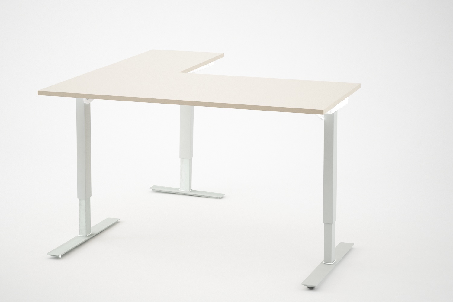 CI124K.1.4.3.1 L veida elektriski augstumā regulējams galds ar iespēju ...