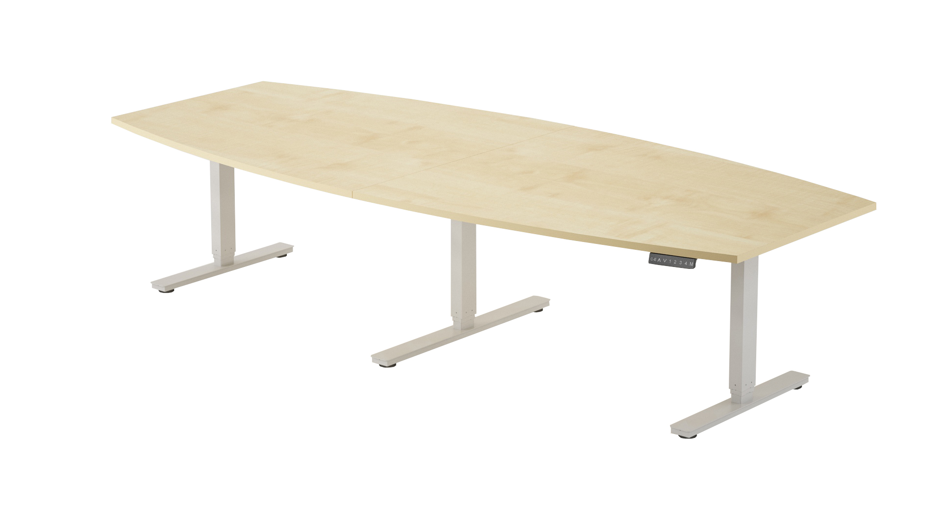 Elektriski augstumā regulējams Konferenču galds 280x120 - mebeles.lv